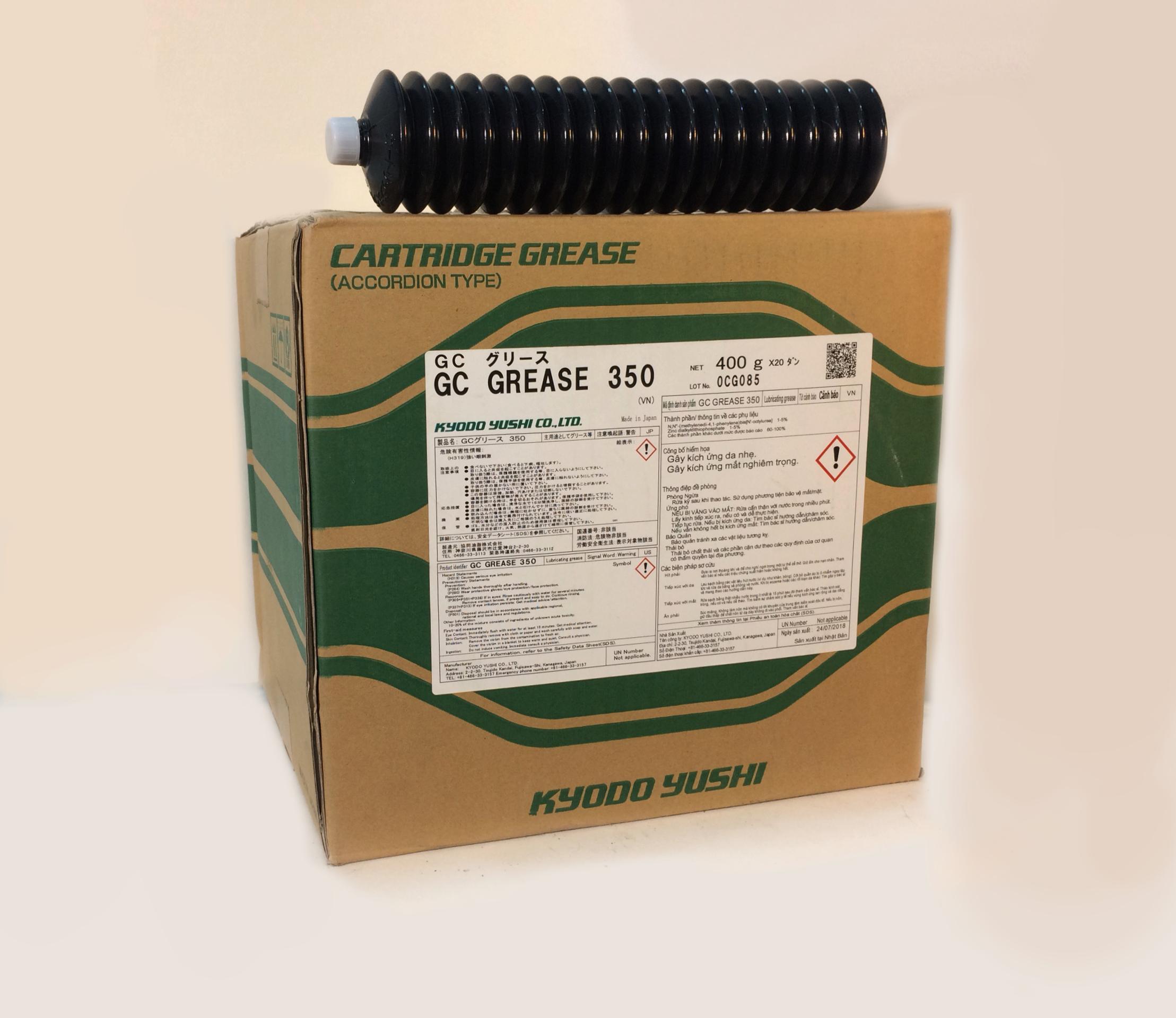 Kyodo Yushi GC Grease 350 khả năng chống rung giật tuyệt vời - CÔNG TY ...